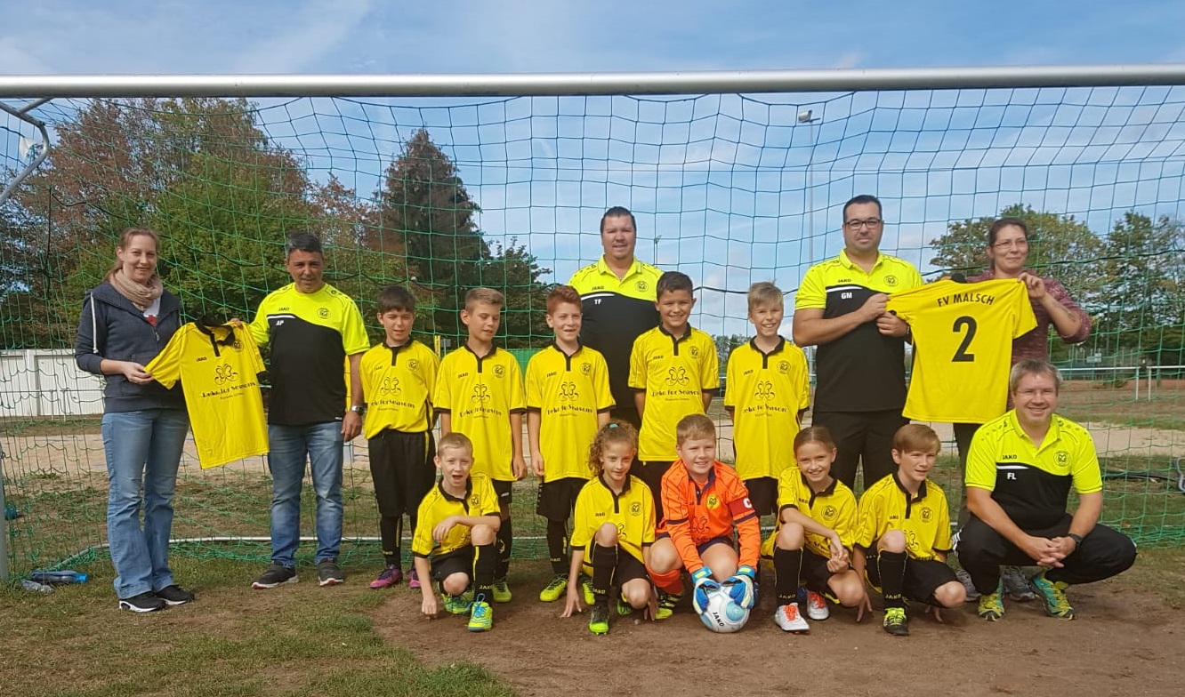 Deko for Season Trikotsponspor der E2 – FV Malsch 1910 e.V.